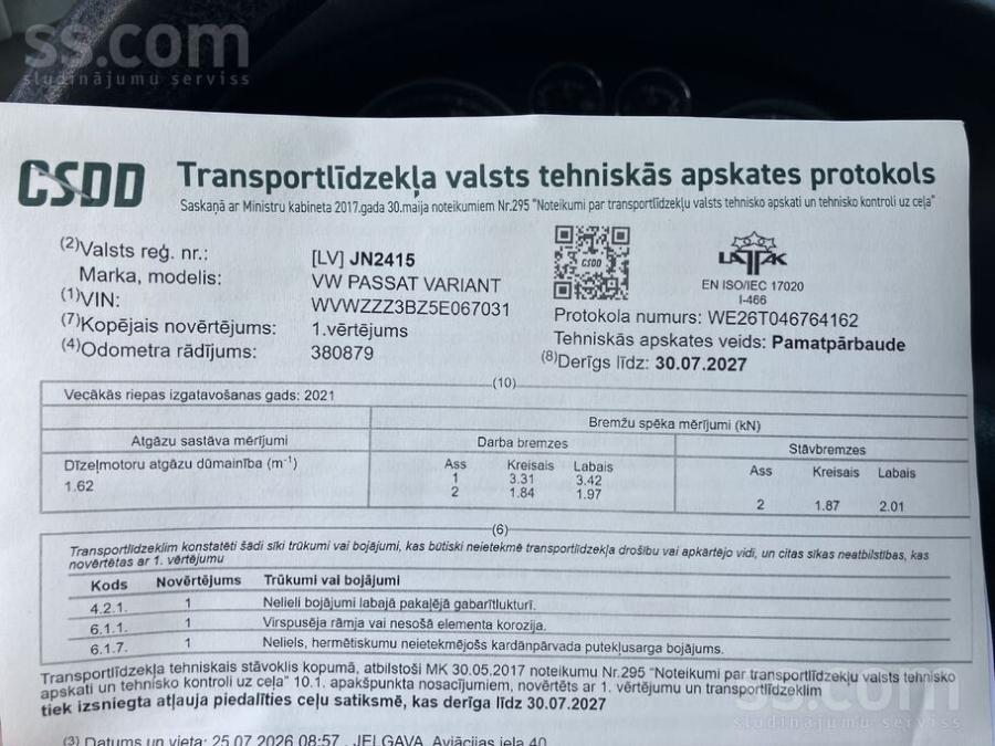 Melns Volkswagen Passat B5 2004 Jelgava, ar dzinēja tilpumu 1.90 L un nobraukumu 380 tūkst. km par 1390 €, foto 18 vietnē AUTOMOTO.COM.LV