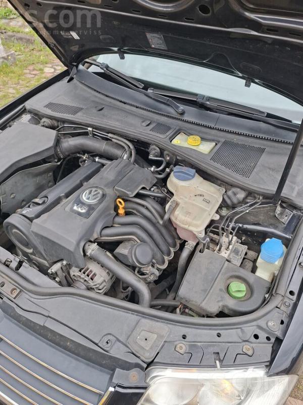 Melns Volkswagen Passat B5 2004 Liepāja, ar dzinēja tilpumu 1.60 L un nobraukumu 234 tūkst. km par 1250 €, foto 7 vietnē AUTOMOTO.COM.LV