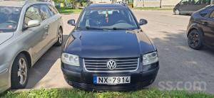 Melns Volkswagen Passat B5 2004 Daugavpils, ar dzinēja tilpumu 1.90 L un nobraukumu 390 tūkst. km par 1450 €, foto  vietnē AUTOMOTO.COM.LV