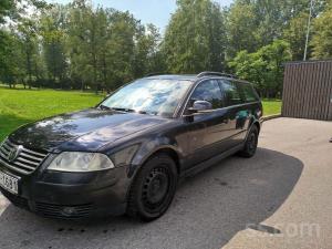 Black Volkswagen Passat B5 2004 in Riga, with an engine capacity of 1.90 L and mileage of 0 thousand km for 900 €, photo  on AUTOMOTO.COM.LV