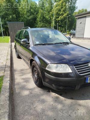 Black Volkswagen Passat B5 2004 in Riga, with an engine capacity of 1.90 L and mileage of 0 thousand km for 900 €, photo 3 on AUTOMOTO.COM.LV