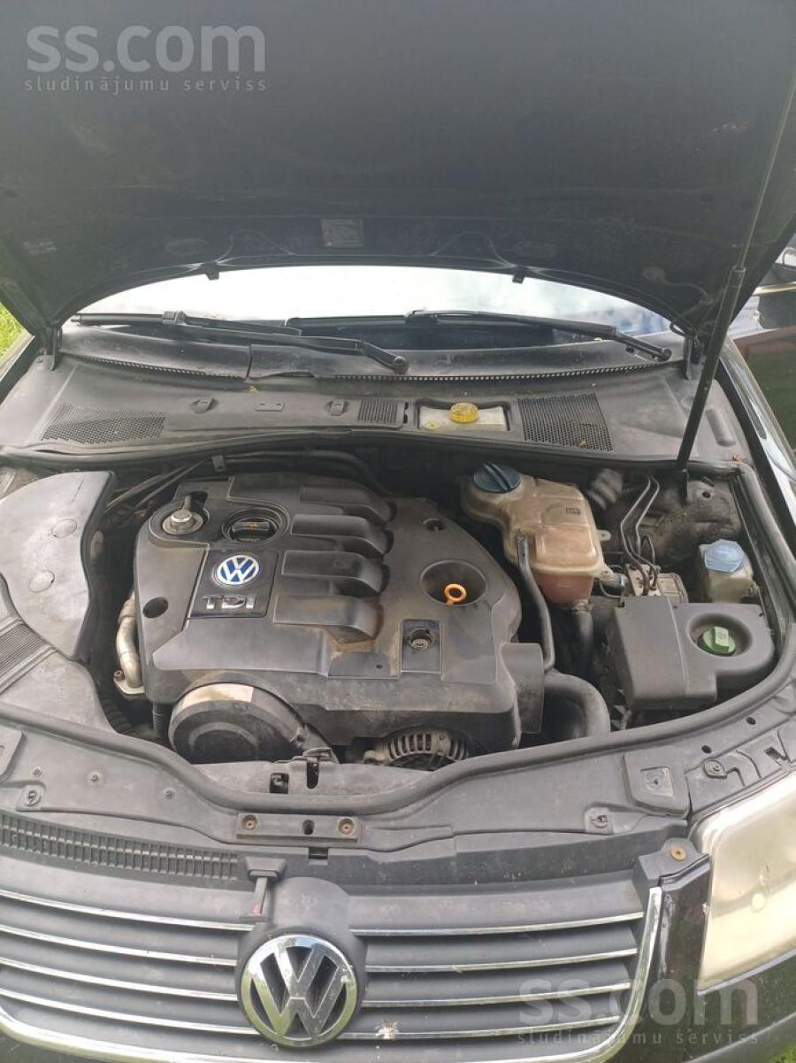 Melns Volkswagen Passat B5 2005 Aizkraukle, ar dzinēja tilpumu 1.90 L un nobraukumu 0 tūkst. km par 1400 €, foto 3 vietnē AUTOMOTO.COM.LV