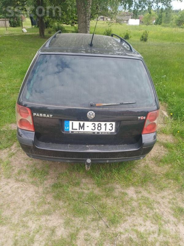Melns Volkswagen Passat B5 2005 Aizkraukle, ar dzinēja tilpumu 1.90 L un nobraukumu 0 tūkst. km par 1400 €, foto 4 vietnē AUTOMOTO.COM.LV