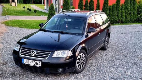 Melns Volkswagen Passat B5 2005 Cēsis, ar dzinēja tilpumu 1.90 L un nobraukumu 382 tūkst. km par 1600 €, foto 1 vietnē AUTOMOTO.COM.LV