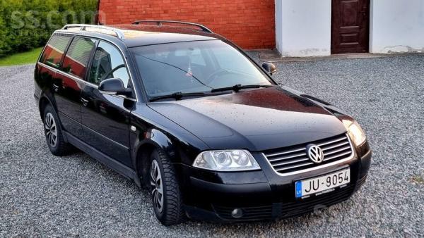 Melns Volkswagen Passat B5 2005 Cēsis, ar dzinēja tilpumu 1.90 L un nobraukumu 382 tūkst. km par 1600 €, foto 3 vietnē AUTOMOTO.COM.LV