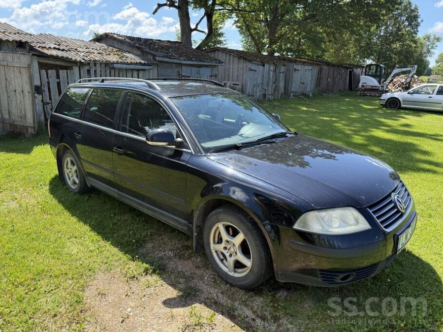 Melns Volkswagen Passat B5 2005 Aizkraukle, ar dzinēja tilpumu 1.90 L un nobraukumu 355 tūkst. km par 1300 €, foto 3 vietnē AUTOMOTO.COM.LV
