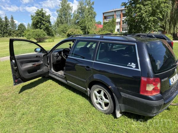 Black Volkswagen Passat B5 2005 in Aizkraukle, with an engine capacity of 1.90 L and mileage of 355 thousand km for 1300 €, photo 9 on AUTOMOTO.COM.LV