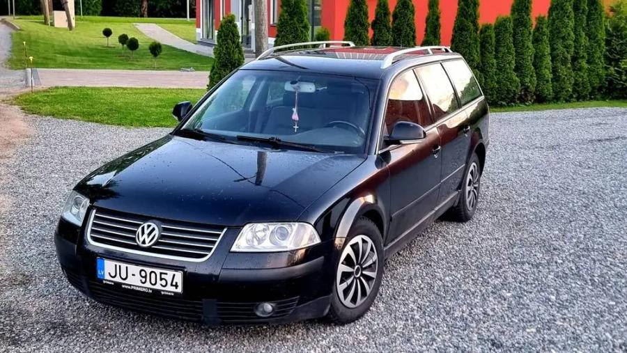 Черный Фольксваген Пассат Б5 2005 в Цесис, объемом двигателя 1.90 л и пробегом 383 тыс. км за 1650 €, фото 1 на AUTOMOTO.COM.LV