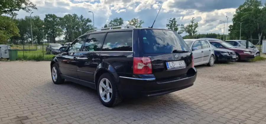 Melns Volkswagen Passat B5 2005 Valmiera, ar dzinēja tilpumu 2.50 L un nobraukumu 308 tūkst. km par 1500 €, foto 5 vietnē AUTOMOTO.COM.LV