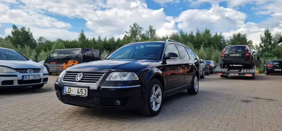 Melns Volkswagen Passat B5 2005 Valmiera, ar dzinēja tilpumu 2.50 L un nobraukumu 308 tūkst. km par 1500 €, foto 7 vietnē AUTOMOTO.COM.LV