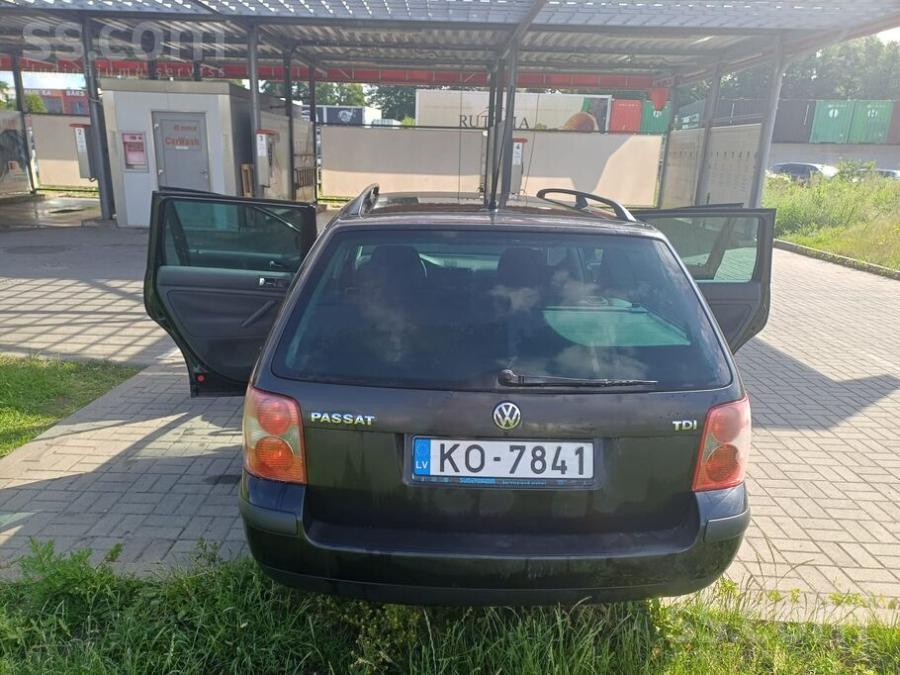 Melns Volkswagen Passat B5 2005 Rīga, ar dzinēja tilpumu 1.90 L un nobraukumu 323 tūkst. km par 1250 €, foto 5 vietnē AUTOMOTO.COM.LV