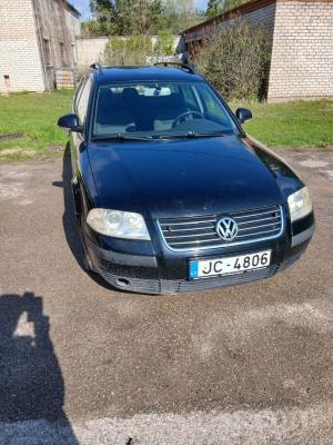 Black Volkswagen Passat B5 2005 in Riga, with an engine capacity of 2.00 L and mileage of 401 thousand km for 600 €, photo 3 on AUTOMOTO.COM.LV