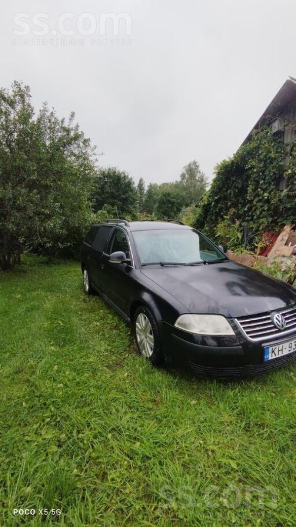 Melns Volkswagen Passat B5 2005 Madona, ar dzinēja tilpumu 1.90 L un nobraukumu 330 tūkst. km par 450 €, foto 3 vietnē AUTOMOTO.COM.LV