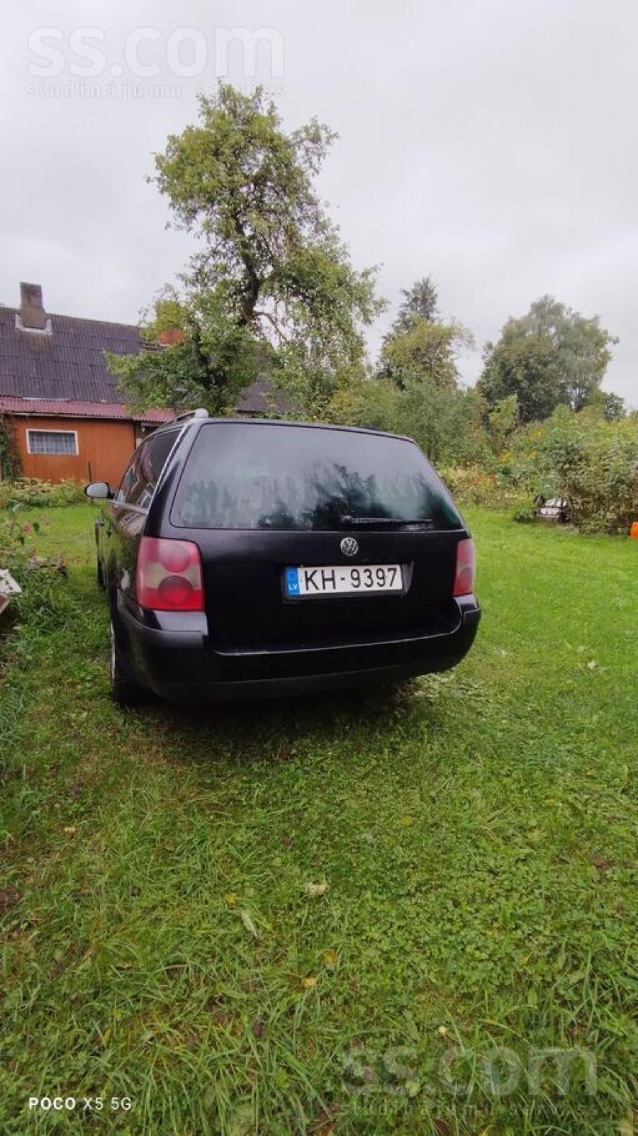 Melns Volkswagen Passat B5 2005 Madona, ar dzinēja tilpumu 1.90 L un nobraukumu 330 tūkst. km par 450 €, foto 5 vietnē AUTOMOTO.COM.LV
