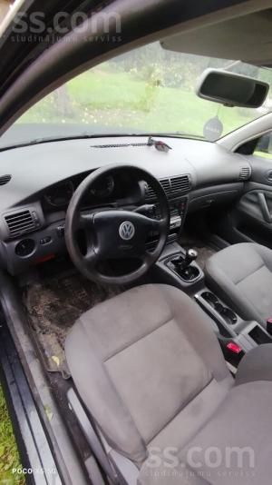 Melns Volkswagen Passat B5 2005 Madona, ar dzinēja tilpumu 1.90 L un nobraukumu 330 tūkst. km par 450 €, foto 10 vietnē AUTOMOTO.COM.LV