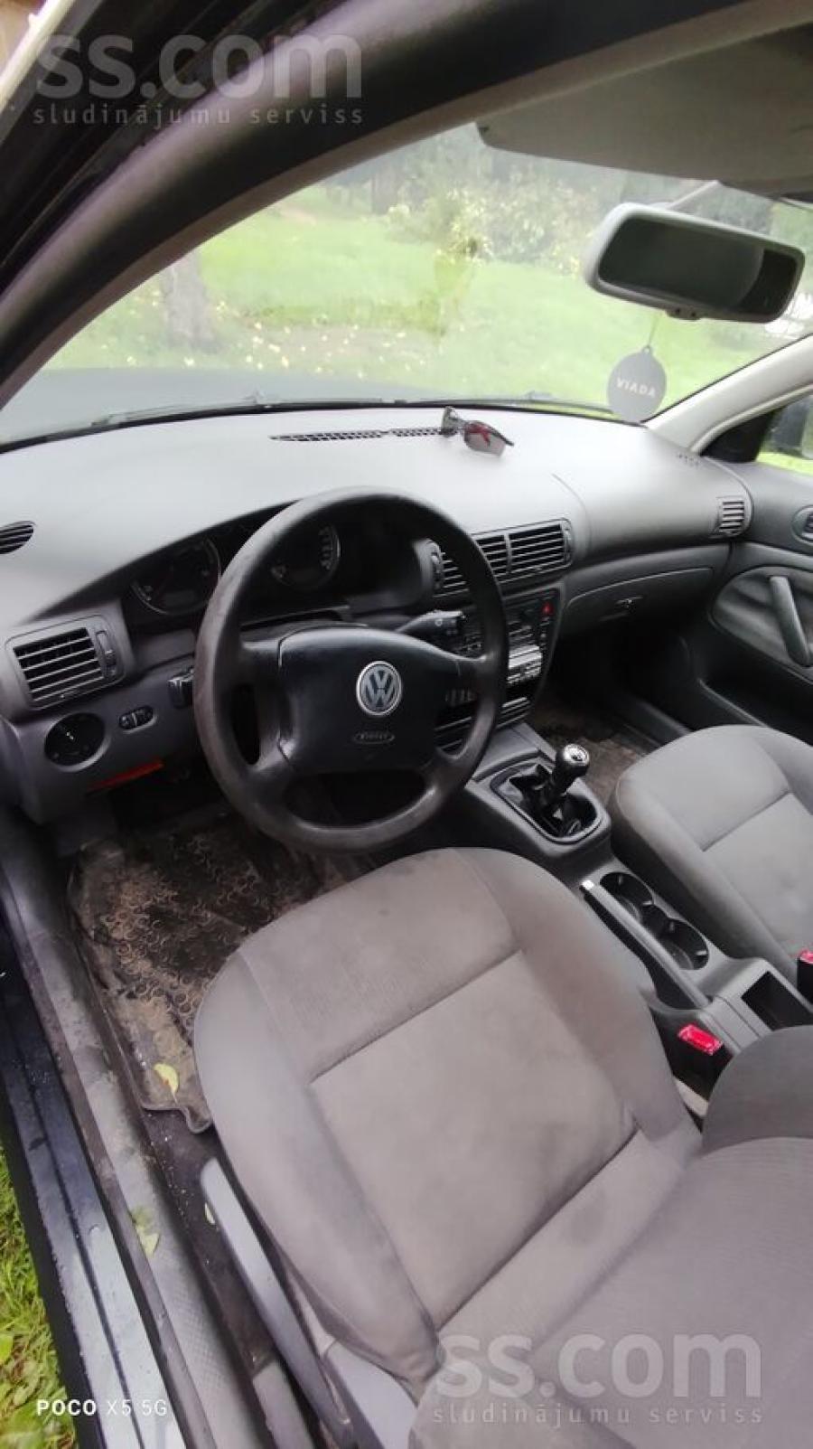 Melns Volkswagen Passat B5 2005 Madona, ar dzinēja tilpumu 1.90 L un nobraukumu 330 tūkst. km par 450 €, foto 10 vietnē AUTOMOTO.COM.LV