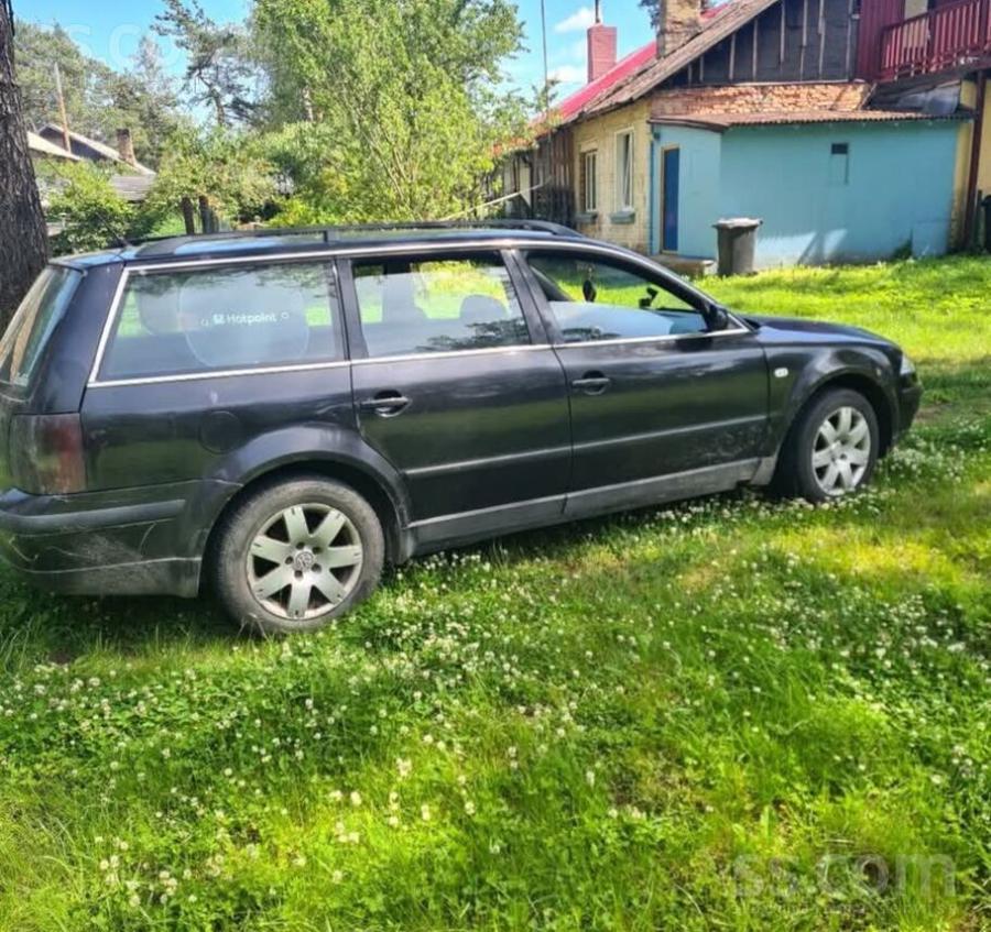 Melns Volkswagen Passat B5 2023 Dobele, ar dzinēja tilpumu 1.90 L un nobraukumu 360 tūkst. km par 850 €, foto 3 vietnē AUTOMOTO.COM.LV