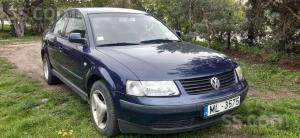 Blue Volkswagen Passat B5 1999 in Daugavpils, with an engine capacity of 1.90 L and mileage of 390 thousand km for 1500 €, photo 1 on AUTOMOTO.COM.LV