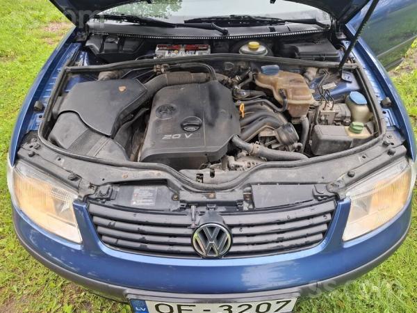 Blue Volkswagen Passat B5 1999 in Gulbene, with an engine capacity of 1.80 L and mileage of 255 thousand km for 1200 €, photo 6 on AUTOMOTO.COM.LV