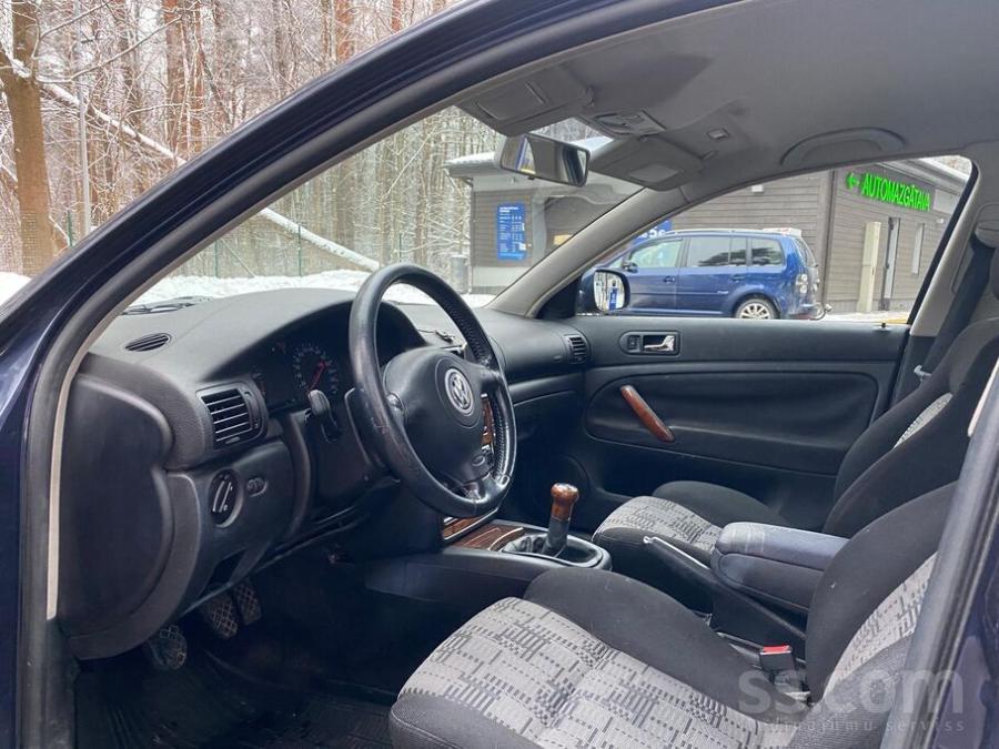 Zils Volkswagen Passat B5 1999 Rīga, ar dzinēja tilpumu 1.60 L un nobraukumu 0 tūkst. km par 1199 €, foto 9 vietnē AUTOMOTO.COM.LV