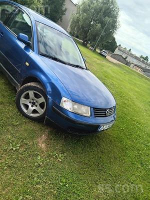 Blue Volkswagen Passat B5 1999 in Dobele, with an engine capacity of 1.80 L and mileage of 269 thousand km for 800 €, photo  on AUTOMOTO.COM.LV