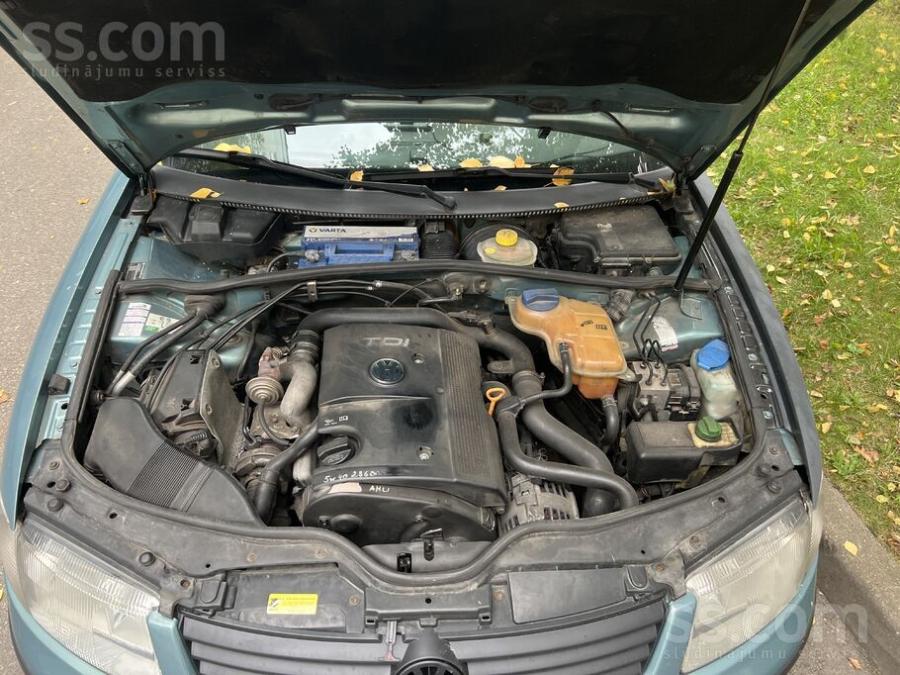 Zils Volkswagen Passat B5 2000 Rīga, ar dzinēja tilpumu 1.90 L un nobraukumu 320 tūkst. km par 1100 €, foto 4 vietnē AUTOMOTO.COM.LV