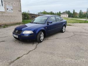 Zils Volkswagen Passat B5 2002 Ludza, ar dzinēja tilpumu 1.90 L un nobraukumu 409 tūkst. km par 1300 €, foto 2 vietnē AUTOMOTO.COM.LV