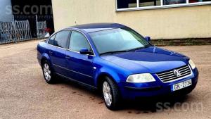 Zils Volkswagen Passat B5 2002 Cēsis, ar dzinēja tilpumu 1.90 L un nobraukumu 420 tūkst. km par 1300 €, foto 4 vietnē AUTOMOTO.COM.LV