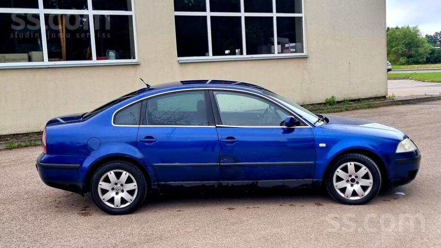 Zils Volkswagen Passat B5 2002 Cēsis, ar dzinēja tilpumu 1.90 L un nobraukumu 420 tūkst. km par 1300 €, foto 5 vietnē AUTOMOTO.COM.LV