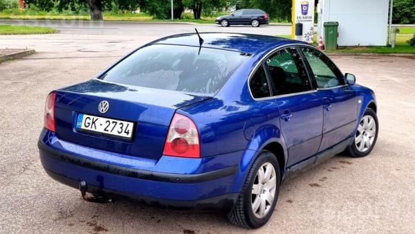 Синий Фольксваген Пассат Б5 2002 в Цесис, объемом двигателя 1.90 л и пробегом 420 тыс. км за 1300 €, фото 5 на AUTOMOTO.COM.LV