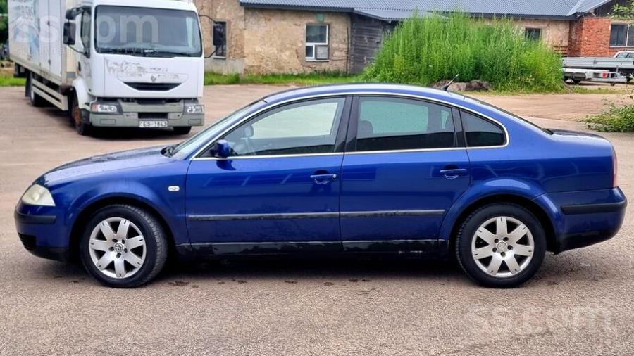 Zils Volkswagen Passat B5 2002 Cēsis, ar dzinēja tilpumu 1.90 L un nobraukumu 420 tūkst. km par 1300 €, foto 10 vietnē AUTOMOTO.COM.LV