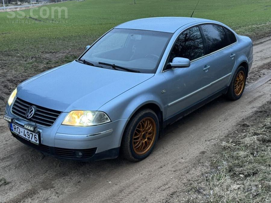 Zils Volkswagen Passat B5 2003 Valmiera, ar dzinēja tilpumu 1.90 L un nobraukumu 435 tūkst. km par 1200 €, foto 4 vietnē AUTOMOTO.COM.LV