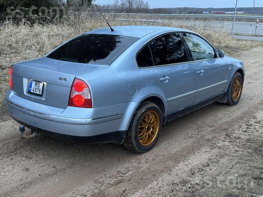 Zils Volkswagen Passat B5 2003 Valmiera, ar dzinēja tilpumu 1.90 L un nobraukumu 435 tūkst. km par 1200 €, foto 8 vietnē AUTOMOTO.COM.LV