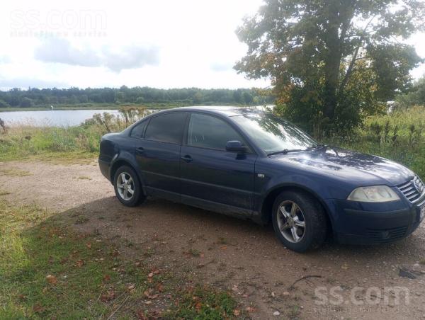 Blue Volkswagen Passat B5 2003 in Aizkraukle, with an engine capacity of 1.90 L and mileage of 0 thousand km for 1100 €, photo 3 on AUTOMOTO.COM.LV