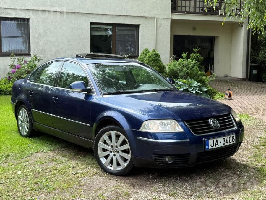 Zils Volkswagen Passat B5 2004 Rīga, ar dzinēja tilpumu 2.50 L un nobraukumu 260 tūkst. km par 1350 €, foto 4 vietnē AUTOMOTO.COM.LV