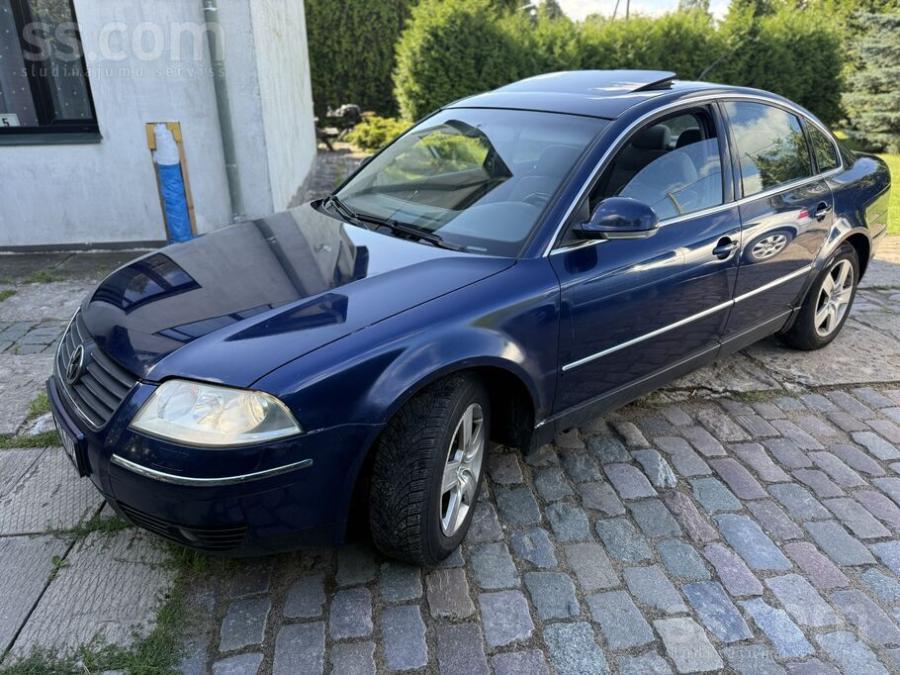 Синий Фольксваген Пассат Б5 2004 в Рига, объемом двигателя 2.50 л и пробегом 262 тыс. км за 1350 €, фото 4 на AUTOMOTO.COM.LV