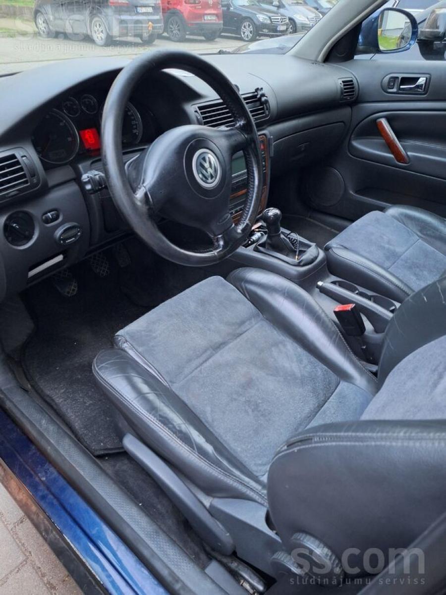 Zils Volkswagen Passat B5 2004 Liepāja, ar dzinēja tilpumu 2.50 L un nobraukumu 342 tūkst. km par 1500 €, foto 6 vietnē AUTOMOTO.COM.LV