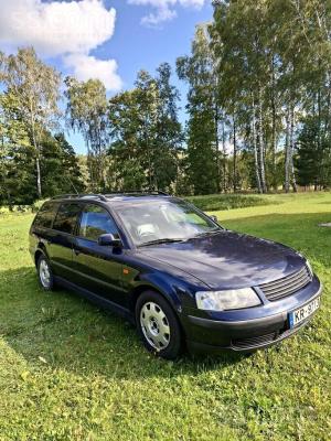 Blue Volkswagen Passat B5 1998 in Daugavpils, with an engine capacity of 1.90 L and mileage of 297 thousand km for 2200 €, photo  on AUTOMOTO.COM.LV