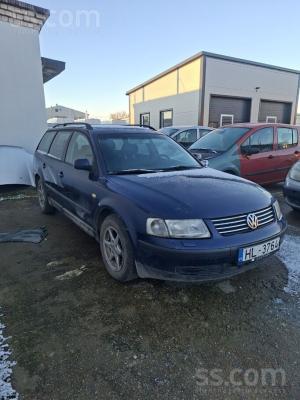 Blue Volkswagen Passat B5 1999 in Riga, with an engine capacity of 1.90 L and mileage of 351 thousand km for 870 €, photo  on AUTOMOTO.COM.LV