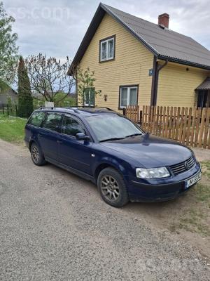 Blue Volkswagen Passat B5 1999 in Valmiera, with an engine capacity of 1.90 L and mileage of 584 thousand km for 1100 €, photo  on AUTOMOTO.COM.LV