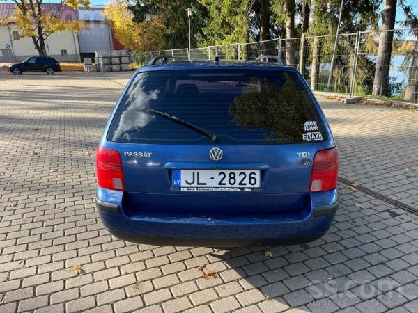 Синий Фольксваген Пассат Б5 1999 в Алуксне, объемом двигателя 1.90 л и пробегом 343 тыс. км за 1350 €, фото 7 на AUTOMOTO.COM.LV