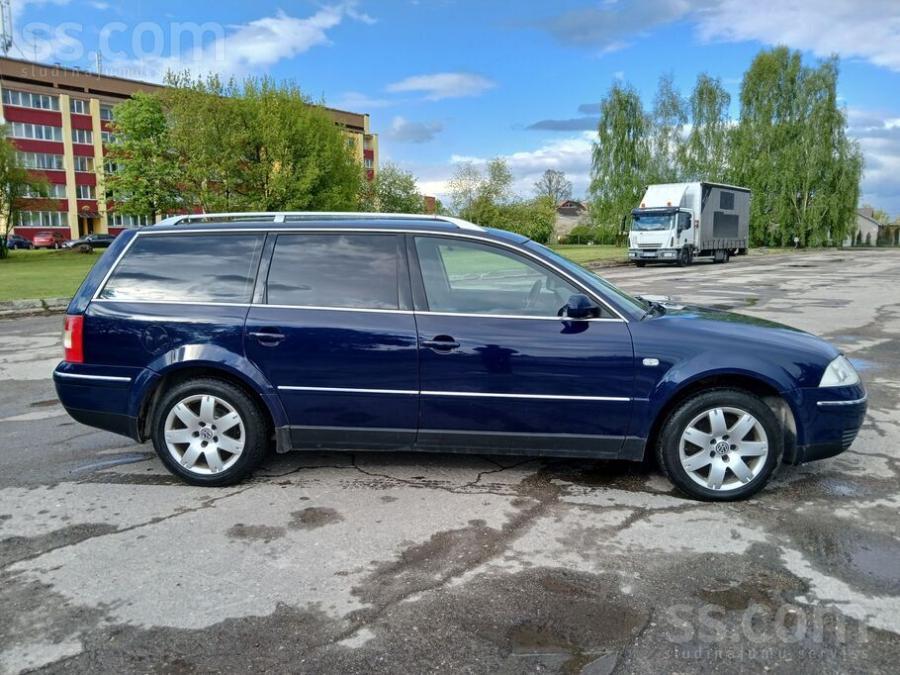 Zils Volkswagen Passat B5 2001 Bauska, ar dzinēja tilpumu 2.50 L un nobraukumu 279 tūkst. km par 2350 €, foto 3 vietnē AUTOMOTO.COM.LV