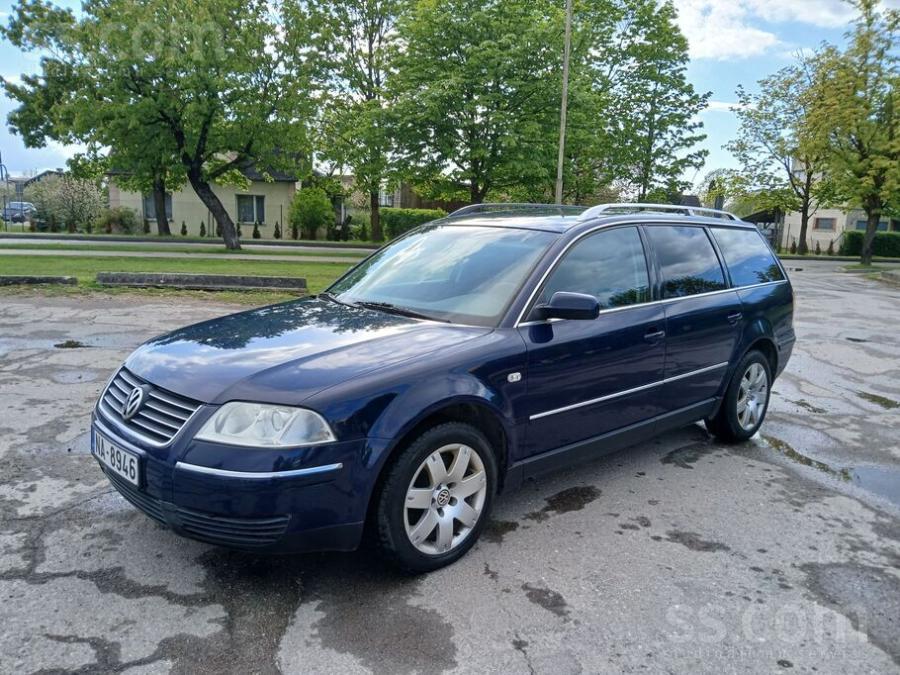 Zils Volkswagen Passat B5 2001 Bauska, ar dzinēja tilpumu 2.50 L un nobraukumu 279 tūkst. km par 2350 €, foto 7 vietnē AUTOMOTO.COM.LV