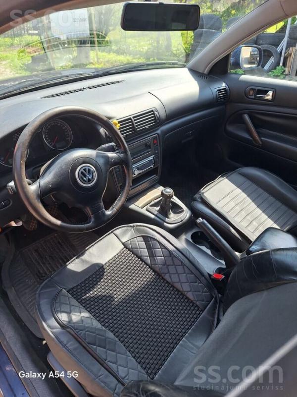 Zils Volkswagen Passat B5 2001 Limbaži, ar dzinēja tilpumu 2.00 L un nobraukumu 369 tūkst. km par 1100 €, foto 3 vietnē AUTOMOTO.COM.LV