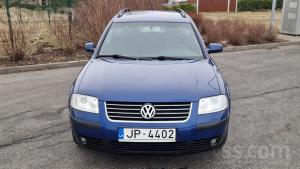 Blue Volkswagen Passat B5 2001 in Riga, with an engine capacity of 1.90 L and mileage of 0 thousand km for 1450 €, photo 6 on AUTOMOTO.COM.LV