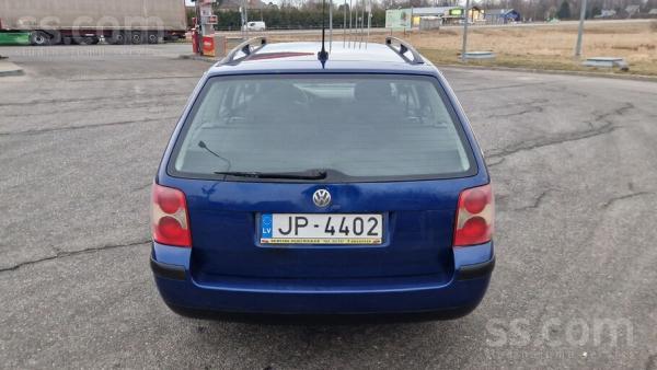 Zils Volkswagen Passat B5 2001 Rīga, ar dzinēja tilpumu 1.90 L un nobraukumu 0 tūkst. km par 1450 €, foto 6 vietnē AUTOMOTO.COM.LV
