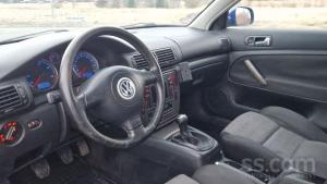 Blue Volkswagen Passat B5 2001 in Riga, with an engine capacity of 1.90 L and mileage of 0 thousand km for 1450 €, photo 10 on AUTOMOTO.COM.LV