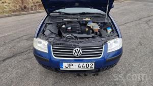 Blue Volkswagen Passat B5 2001 in Riga, with an engine capacity of 1.90 L and mileage of 0 thousand km for 1450 €, photo 15 on AUTOMOTO.COM.LV