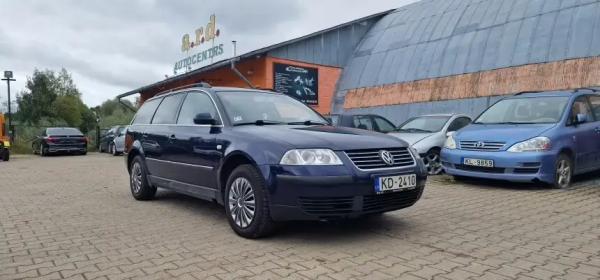 Zils Volkswagen Passat B5 2001 Valmiera, ar dzinēja tilpumu 1.90 L un nobraukumu 385 tūkst. km par 1400 €, foto 1 vietnē AUTOMOTO.COM.LV
