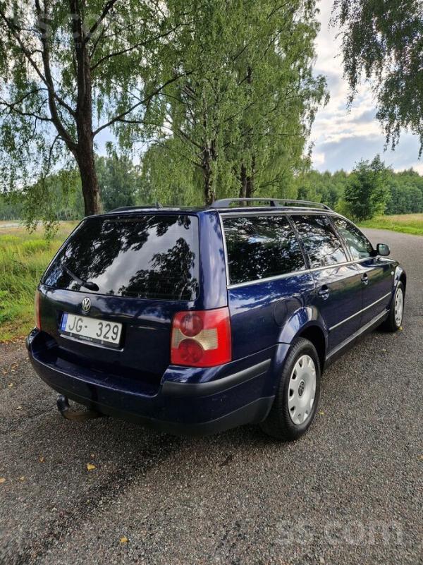 Синий Фольксваген Пассат Б5 2001 в Лимбажи, объемом двигателя 1.90 л и пробегом 327 тыс. км за 1950 €, фото 5 на AUTOMOTO.COM.LV